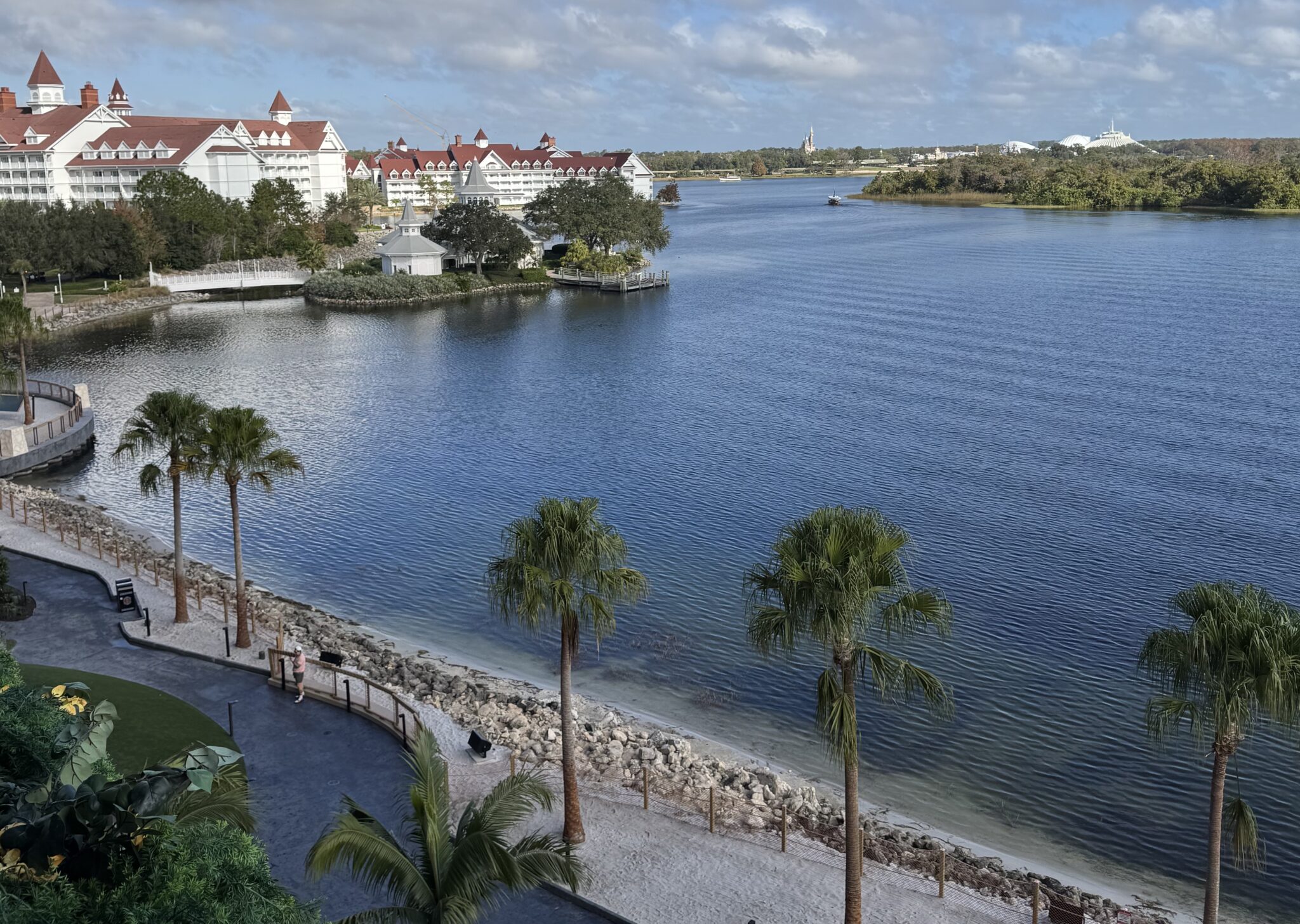 Watching Fireworks from Disney's Polynesian Resort - DVC Rental Store